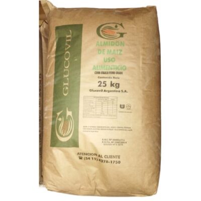 Almidón de Maiz Glucovil 1×25 Kg. - Comercial Schuster